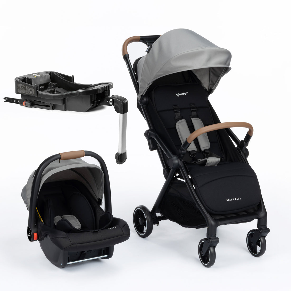 Travel System Spark Plus Trio ISOFIX - Compacto e Completo – Safety 1st